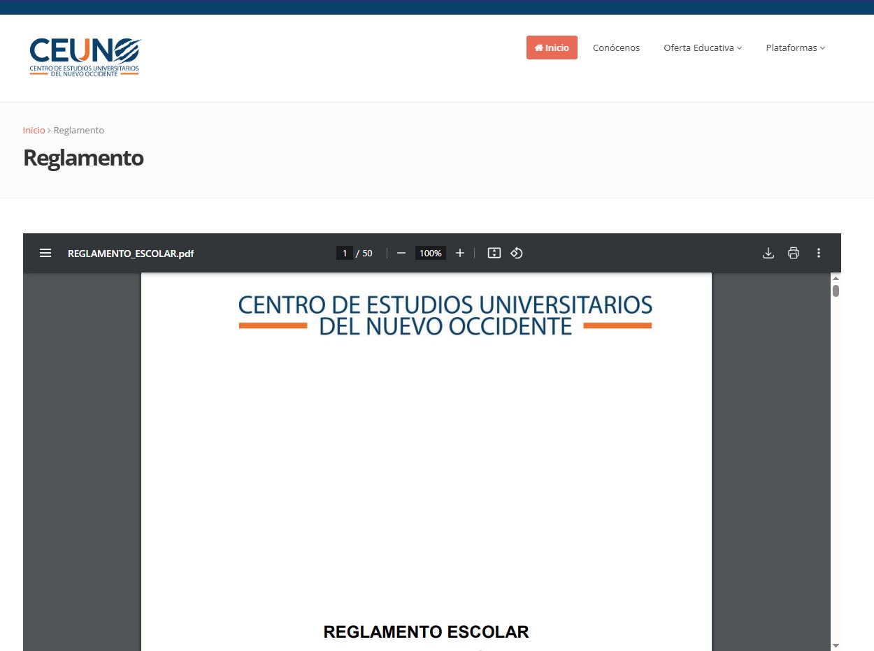 CEUNO Centro de Estudios Universitarios del Nuevo Occidente